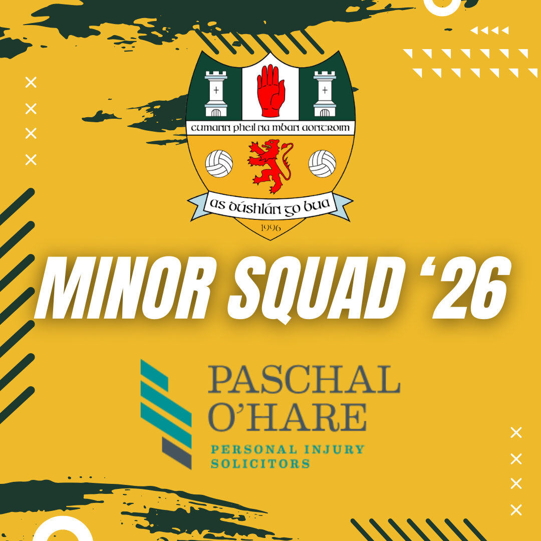 Antrim Minor Squad Announcement 2026 - Antrim LGFA